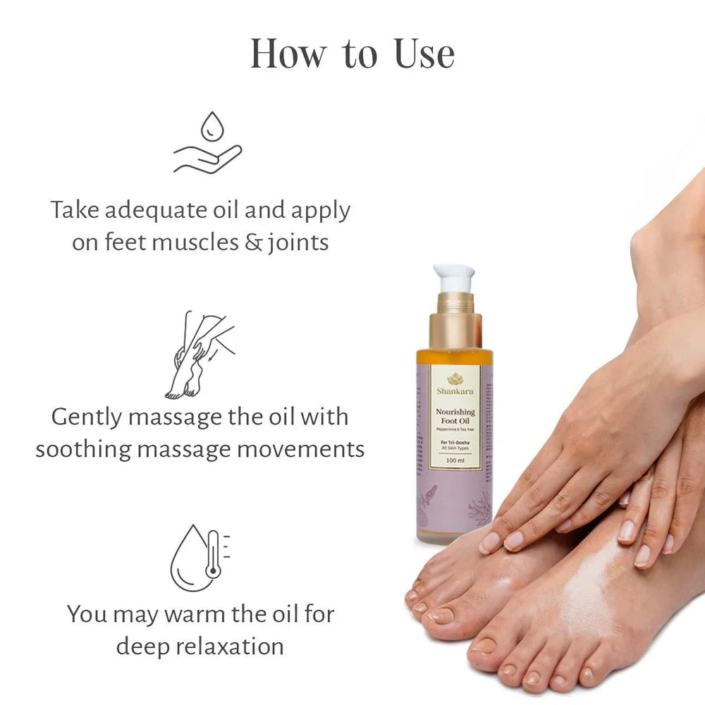 Foot Massage Oil - Best Oil For Foot Massage | Shankara India