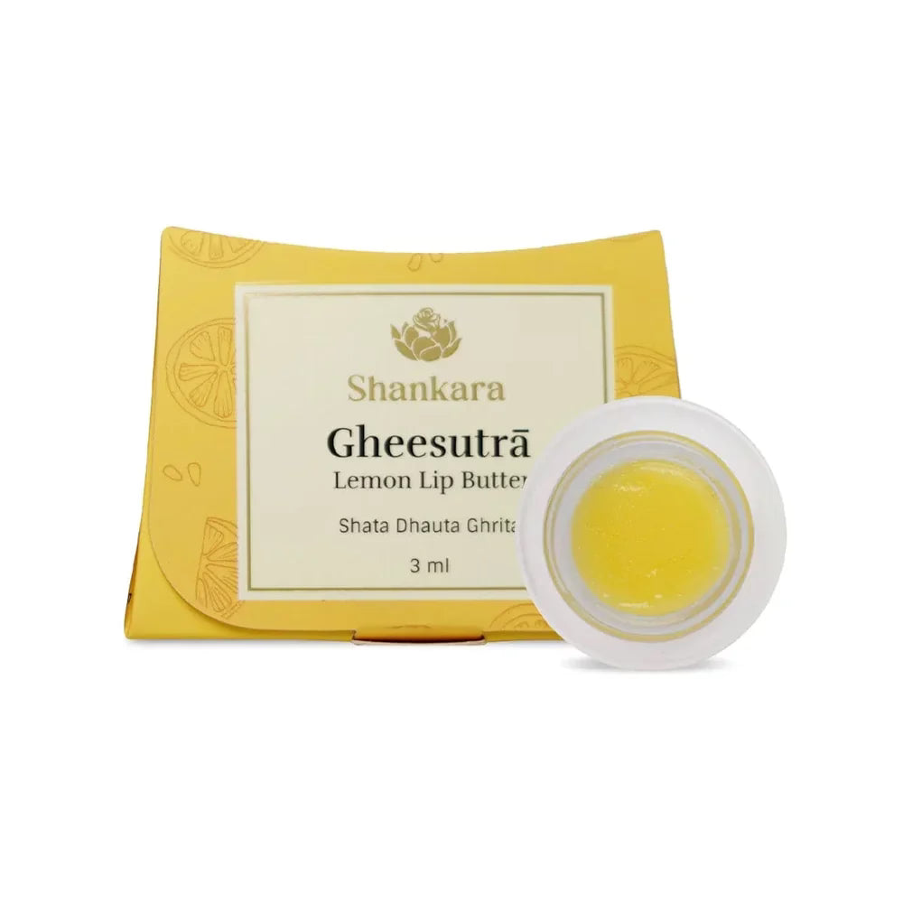 Buy Gheesutrā Lemon Lip Butter Online | Shankara India